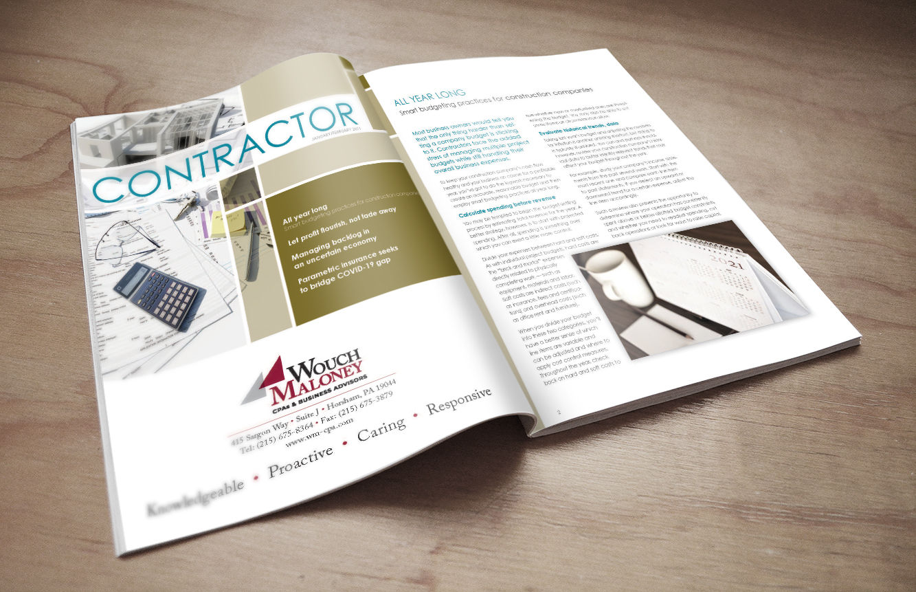 Contractor Newsletter - January/February 2021 - Wouch Maloney CPAs ...
